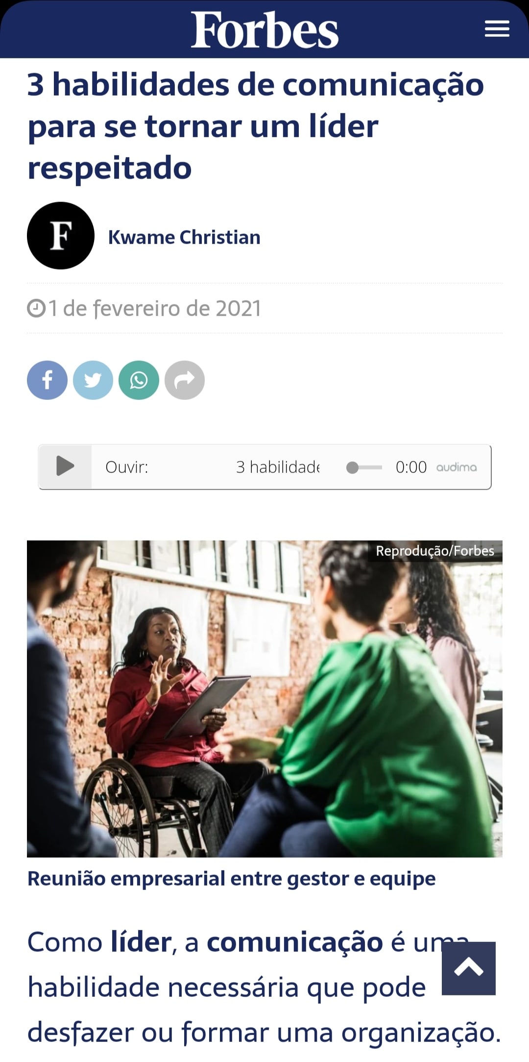 Aprenda a Falar em Público